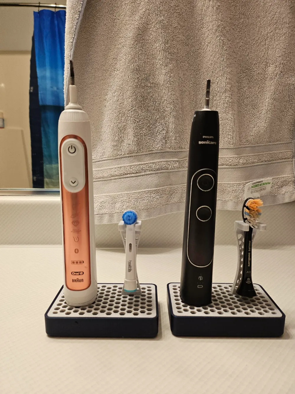 Electric toothbrush stands by Mat3D - MakerWorld