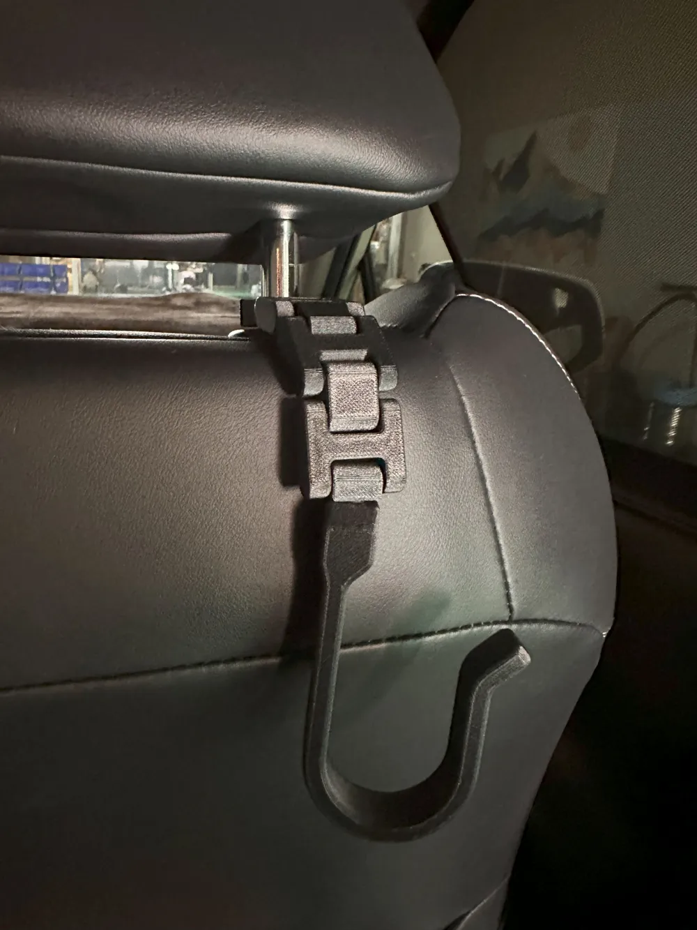 Flexible Rotating Hook for Car Headrest by @YTStudio MakerWorld ...