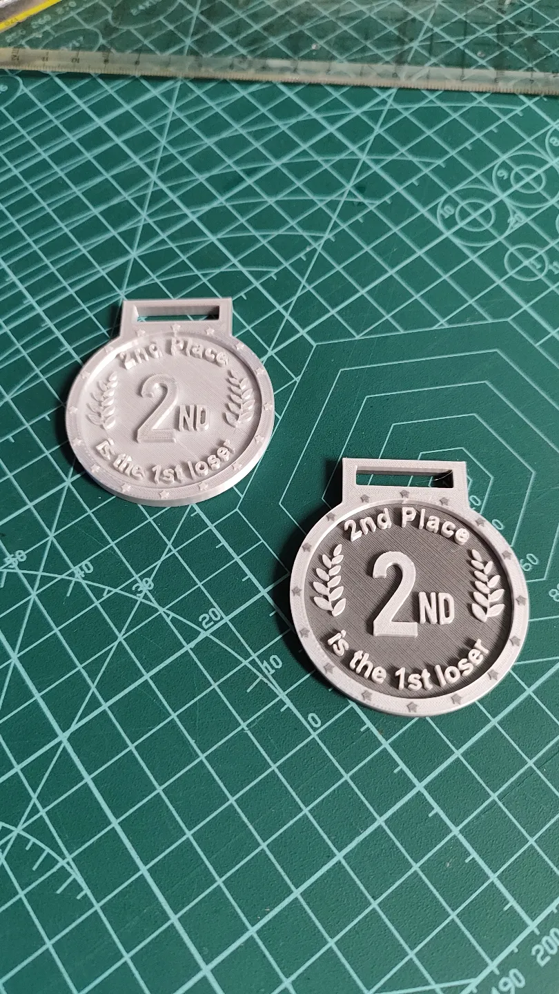 2nd Place Medal by Superus MakerWorld: Download Free 3D Models