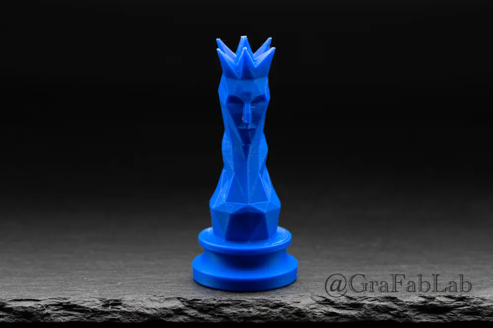 Shadowglow "Queen" - chess piece by GraFabLab MakerWorld: Download Free ...