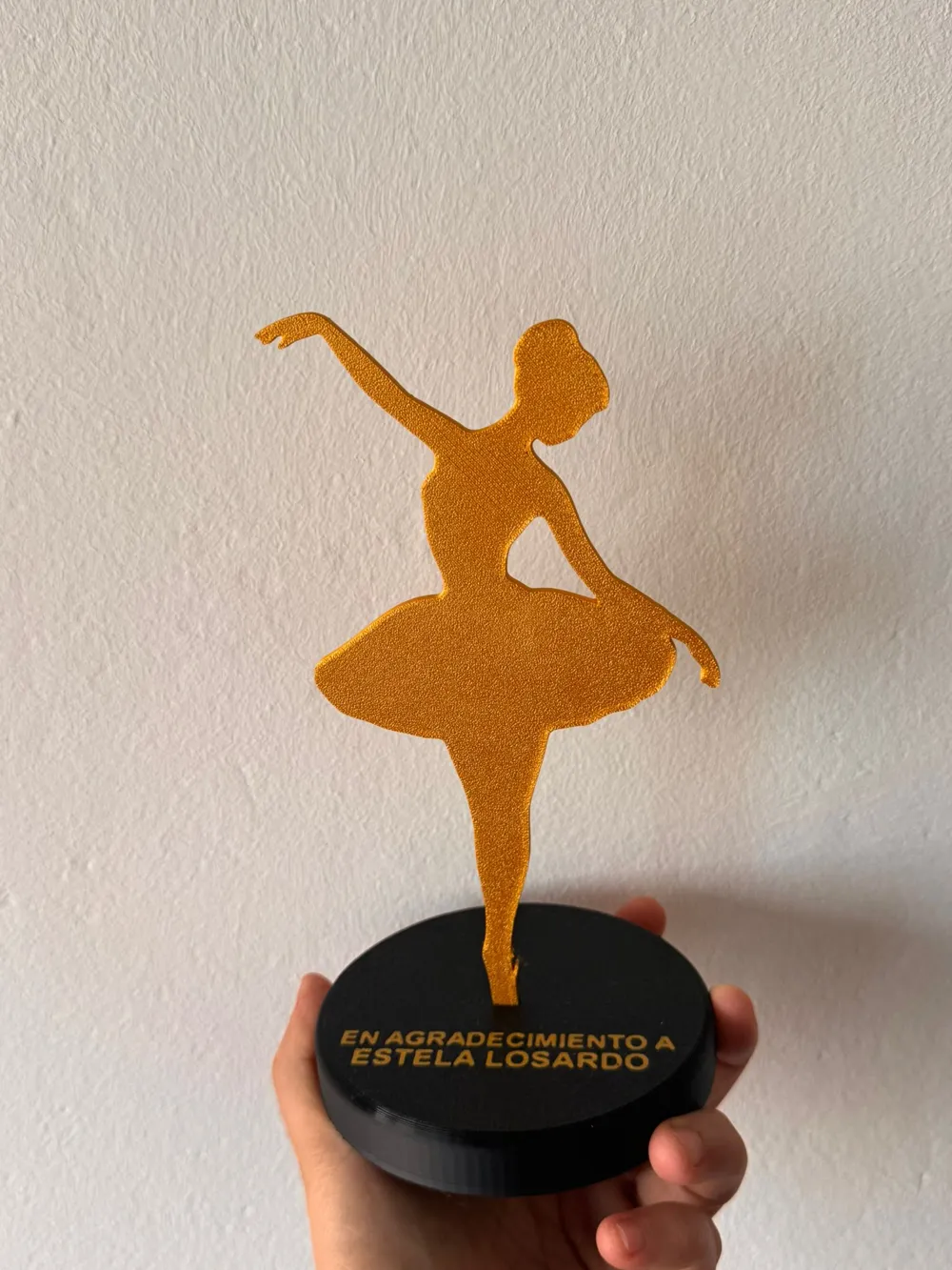 Ballerina Trophy - Free 3D Print Model - MakerWorld