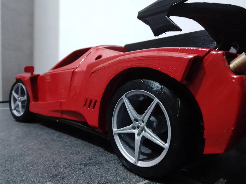 Ferrari Enzo GT3 RC 1/10 (open rc based) Remixed by Makerspace987 ...