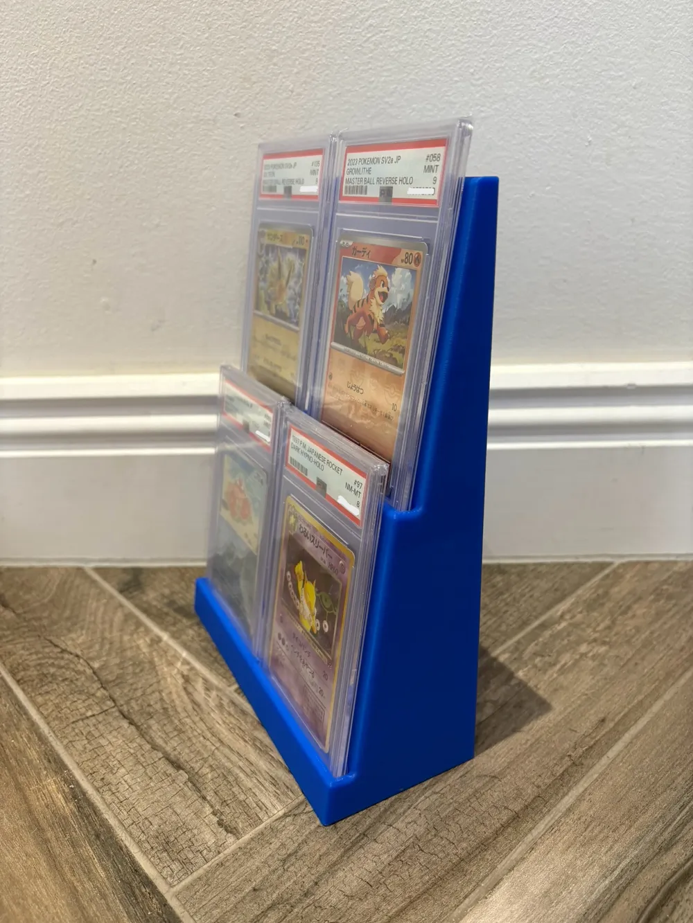 Graded Card Display Stand x4 PSA by George Rich MakerWorld: Download ...