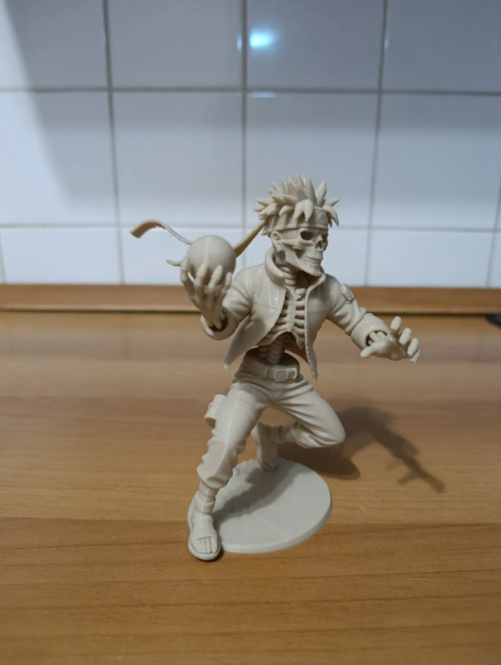 Naruto Skeleton Rasengan Pose - Halloween by Trimela3D MakerWorld ...