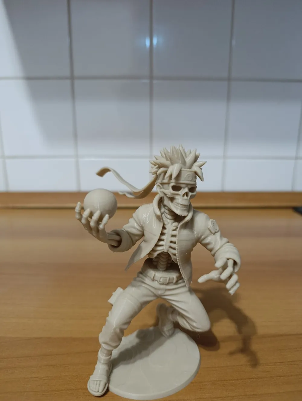 Naruto Skeleton Rasengan Pose - Halloween by Trimela3D MakerWorld ...