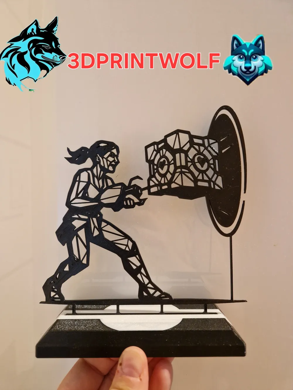 Chell V.2: The Companion Shift by 3DPrintWolf MakerWorld: Download Free ...