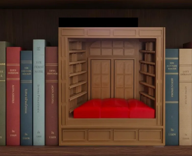 Cozy Reading Nook - Free 3D Print Model - MakerWorld