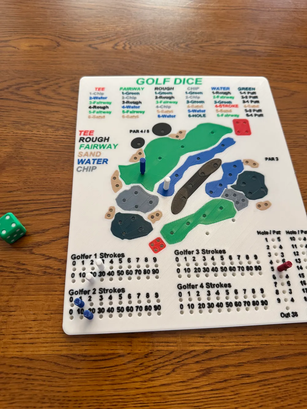 Golf Dice by TJSlayer - MakerWorld