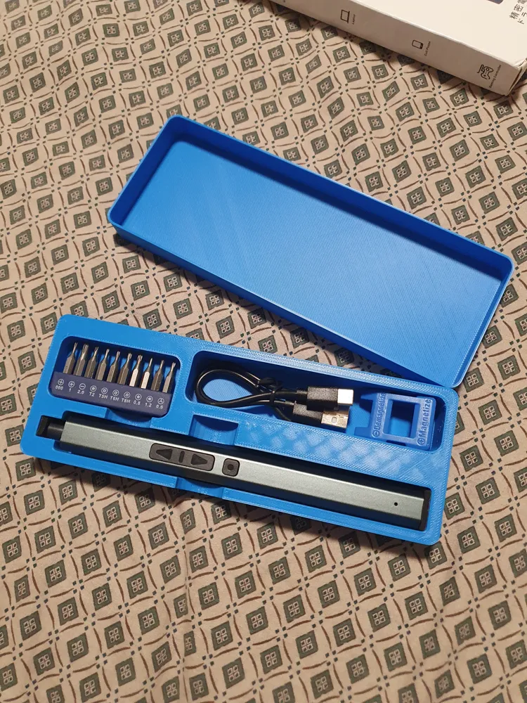 Precision electric screwdriver box - Free 3D Print Model - MakerWorld