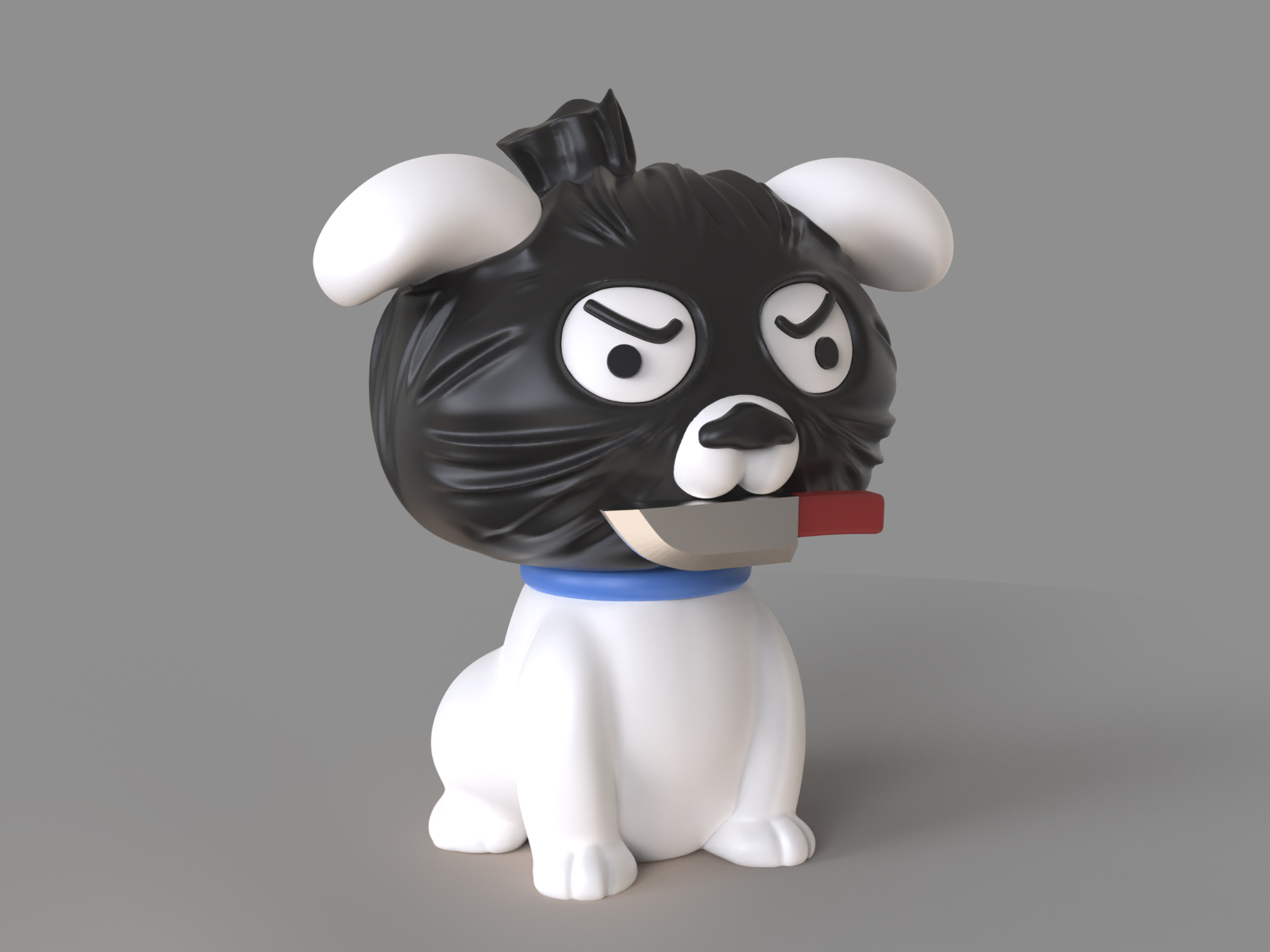 Crayon Shin-chan Shiro by 锤大王 MakerWorld: Download Free 3D Models