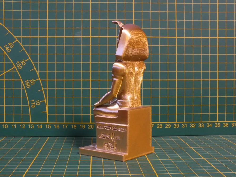 Egyptian Pharaoh Sitting On Throne 125mm by 3-Dr. Lighthouse Design ...