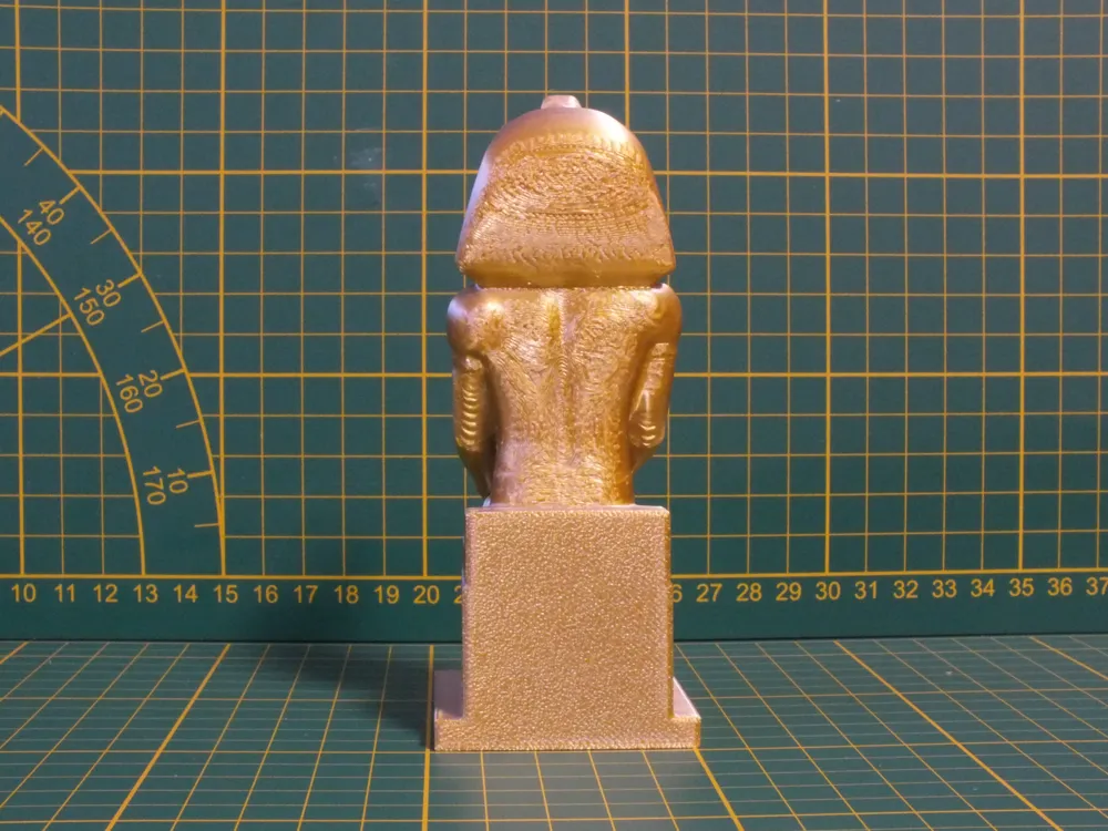 Egyptian Pharaoh Sitting On Throne 125mm by 3-Dr. Lighthouse Design ...
