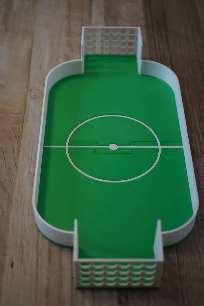Finger Football Set Soccer Field FIFA Foosball Table - Free 3D Print ...