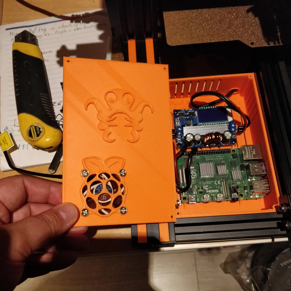 Anycubic Mega Zero 2.0 Raspberry (octoprint) Case by The Crafty Maker ...