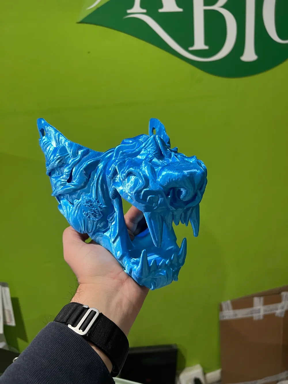 wolf mask by Kratos3D MakerWorld: Download Free 3D Models