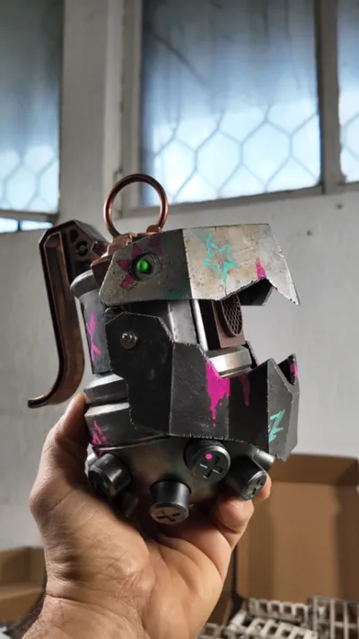 Jinx's Chomper Bomb from Arcane by Droid Rust MakerWorld: Download Free ...