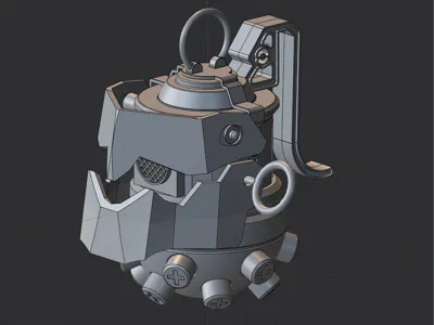 Jinx's Chomper Bomb from Arcane by Droid Rust MakerWorld: Download Free ...