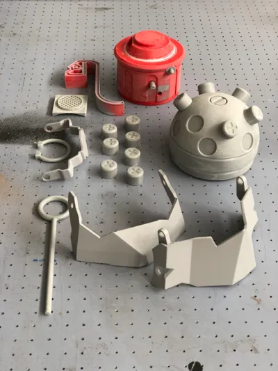 Jinx's Chomper Bomb from Arcane by Droid Rust MakerWorld: Download Free ...