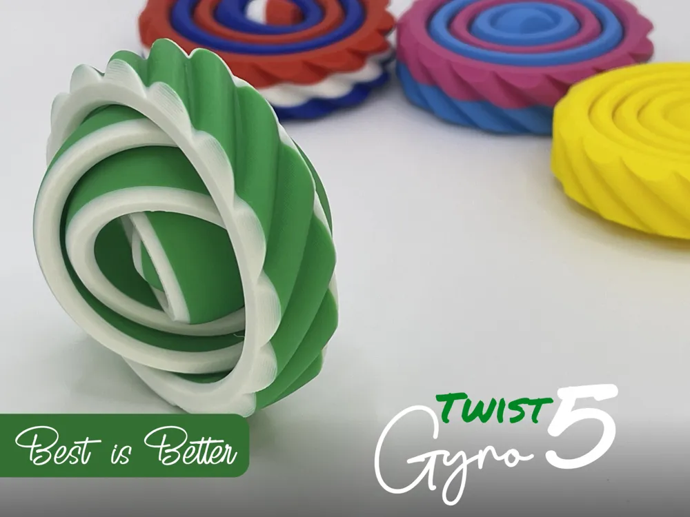 Gyro4 Buzz Saw Fidget Spinner by MalcTheOracle - MakerWorld