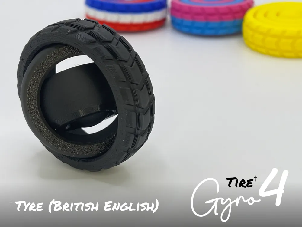 Gyro4 Buzz Saw Fidget Spinner by MalcTheOracle - MakerWorld