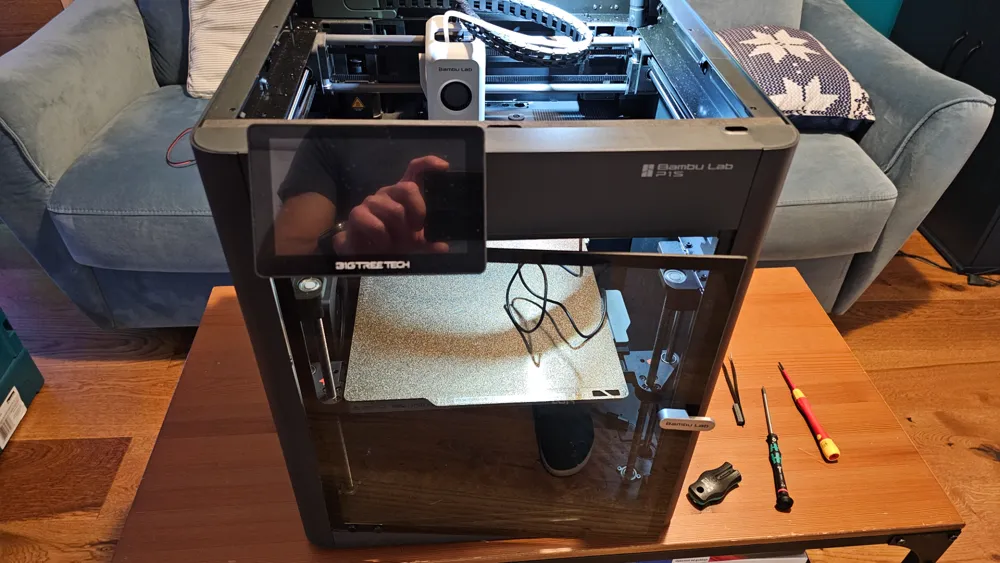 Panda Touch P1S P1P replaces the original display by dymek34 MakerWorld ...