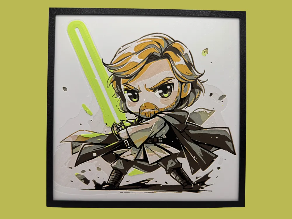 Obi Wan Kenobi - Chibi Edition by Canadian Gamer MakerWorld: Download ...