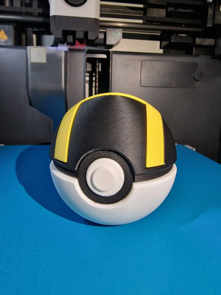 Ultra Ball Pokeball by Poke Prints MakerWorld: Download Free 3D Models