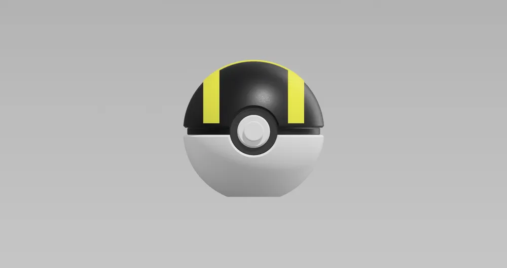 Ultra Ball Pokeball - Free 3D Print Model - MakerWorld