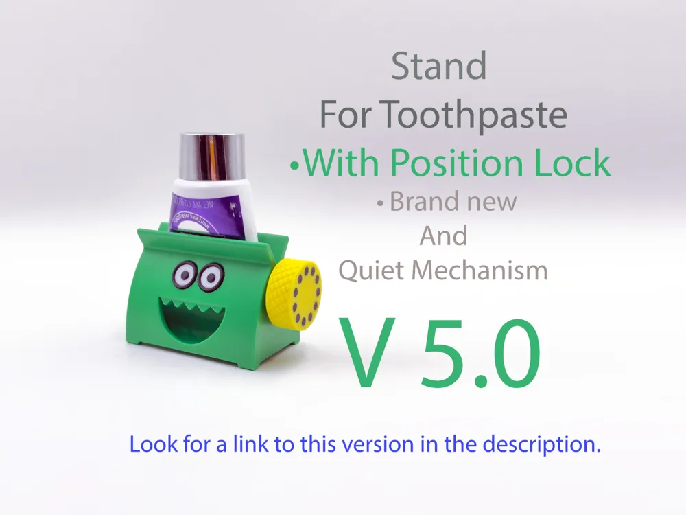 Stand for Toothpaste V3.0 by 3DKUB - (Ruvim KUB) MakerWorld: Download ...