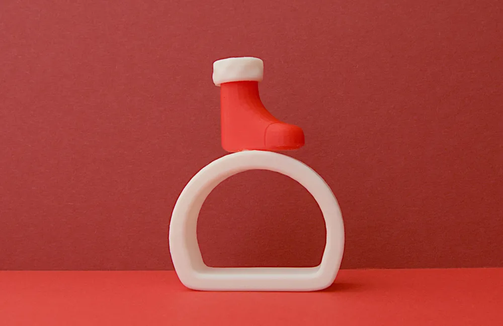 Modular Christmas napkin rings by Adaron Mildoak MakerWorld: Download ...