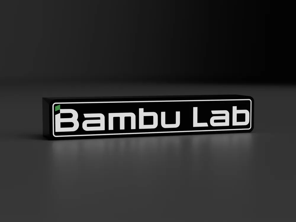 Bambulab Branded LightBox with (Optional) LED Illumination by Lozagon1234 - MakerWorld