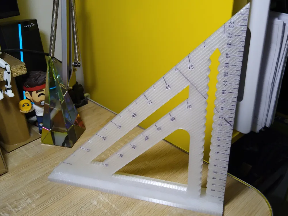 250mm Carpenters Speed Square Remixed by Matt MakerWorld: Download Free ...
