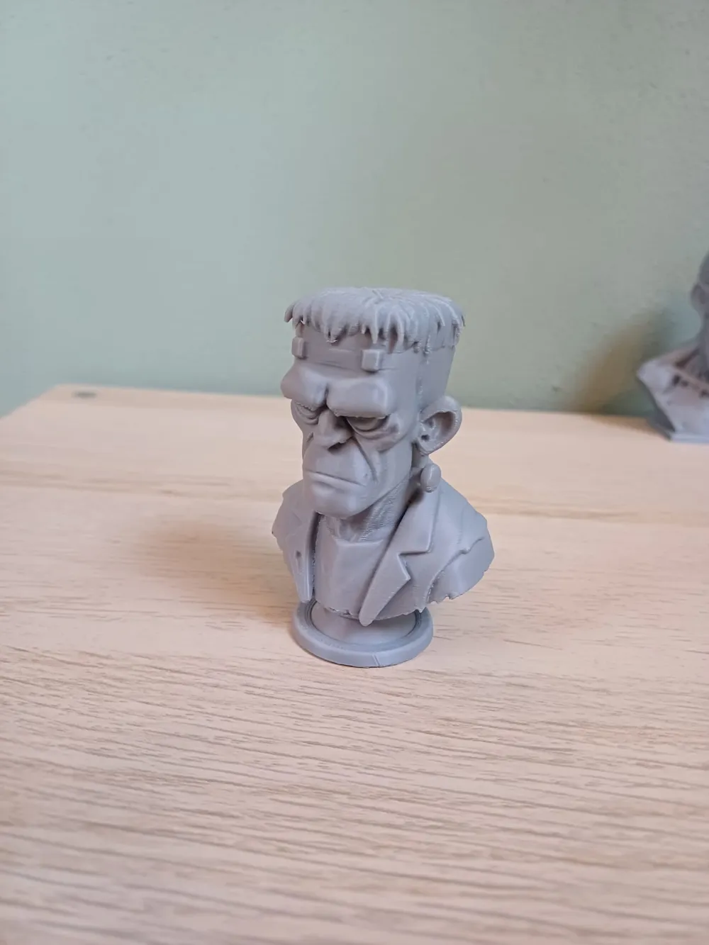 Grumpy Frank – The Most Unimpressed Monster Bust by 3DGEPRINTNL ...