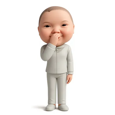 Tough Baby Meme - Free 3D Print Model - MakerWorld
