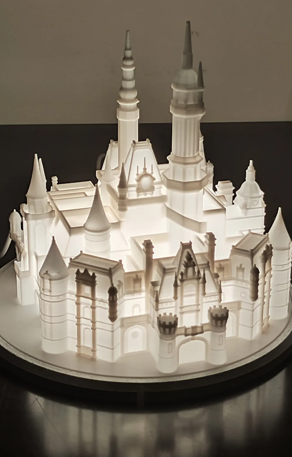 Shanghai Disneyland Enchanted Storybook Castle Figurine Ambient Light ...