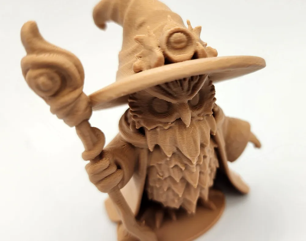 The Wizard - Owls & Dragons by Triple G Workshop MakerWorld: Download ...
