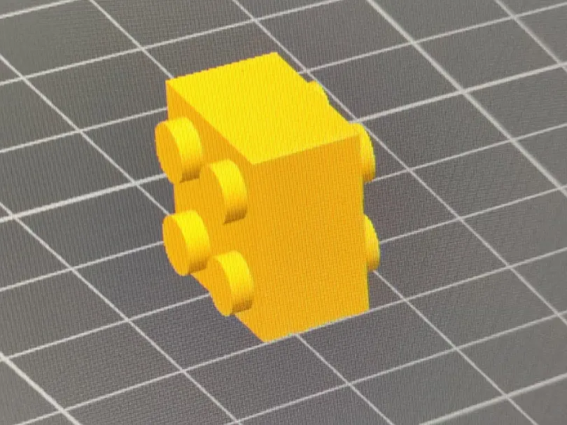 double LEGO brick by Anton MakerWorld: Download Free 3D Models