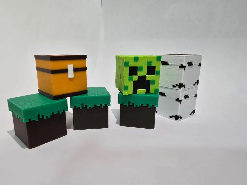 Minecraft Creeper Head Block by 3DBURI - MakerWorld