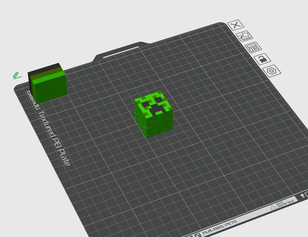 Minecraft Creeper Head Block - Free 3D Print Model - MakerWorld