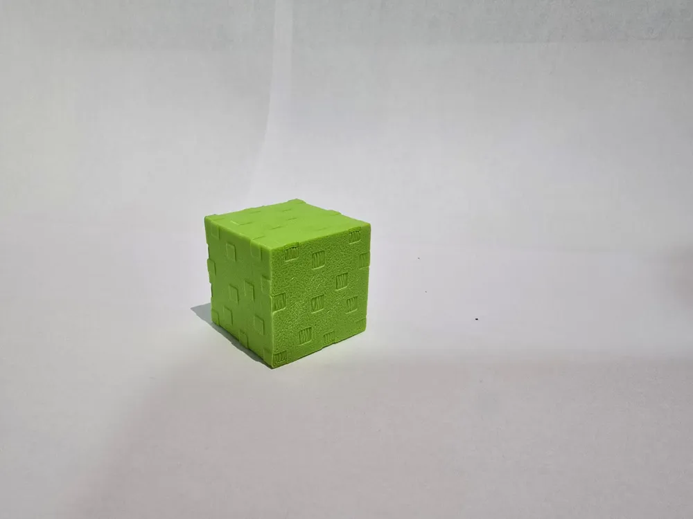 Minecraft Creeper Head Block by 3DBURI - MakerWorld