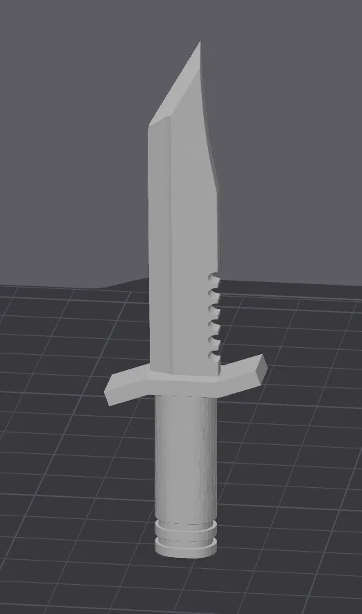 Dummy 13 Combat Knife - Free 3D Print Model - MakerWorld