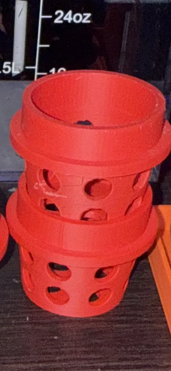 Aquarium overflow for 1" drain bulkhead kits - Free 3D Print Model ...