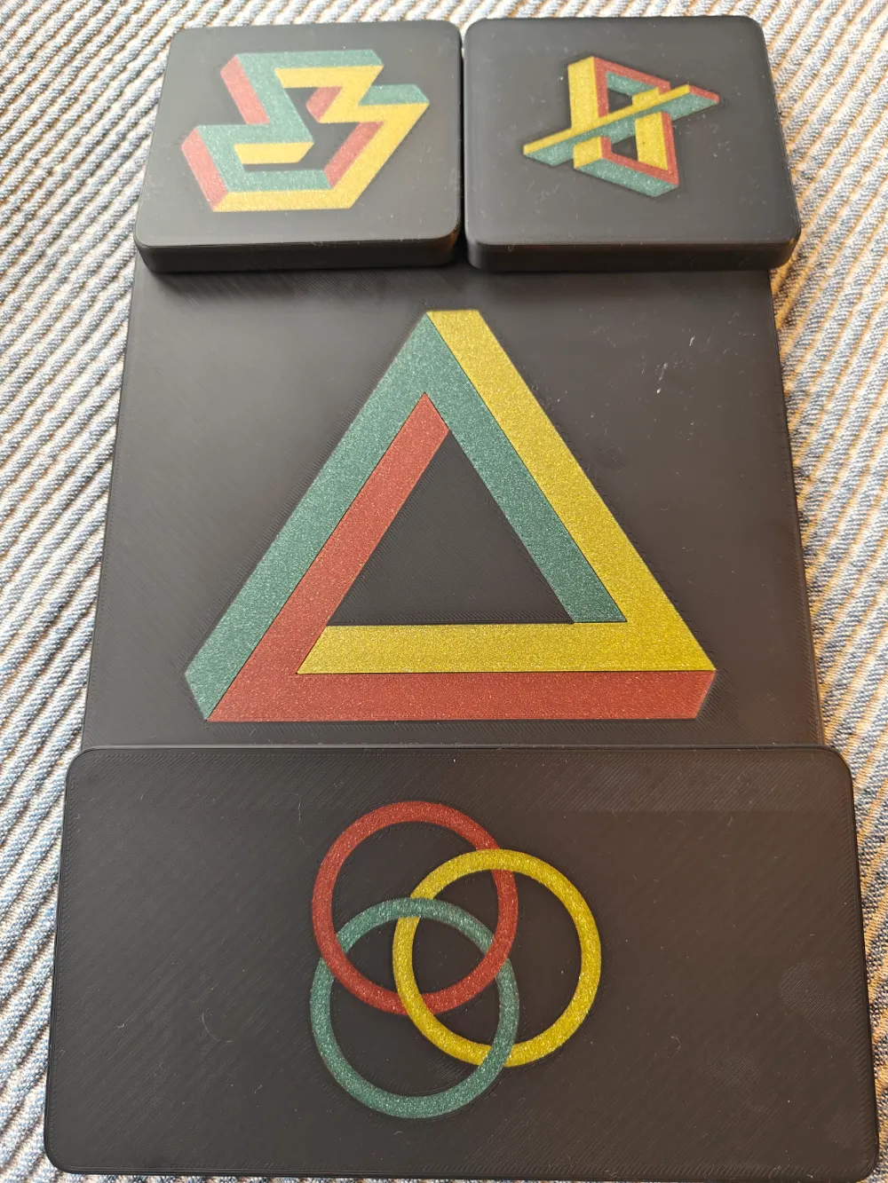 Impossible boxes in three sizes by Martin Albrektson - MakerWorld