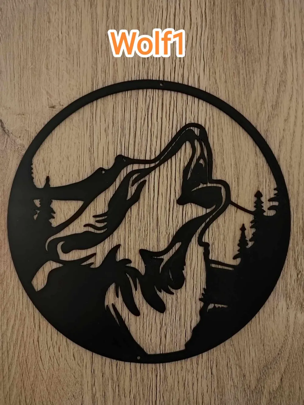 Wolves lunar eclipse by ImpacterDIY - MakerWorld