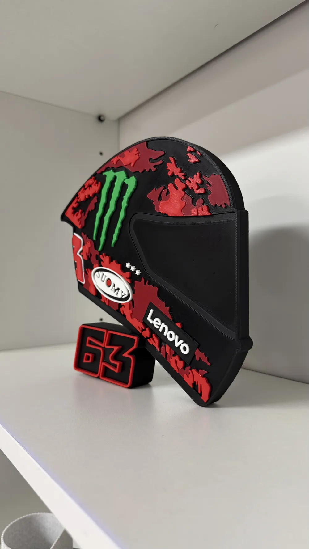Casque Pecco Bagnaia 63 - Modèle d'Impression 3D Gratuit - MakerWorld