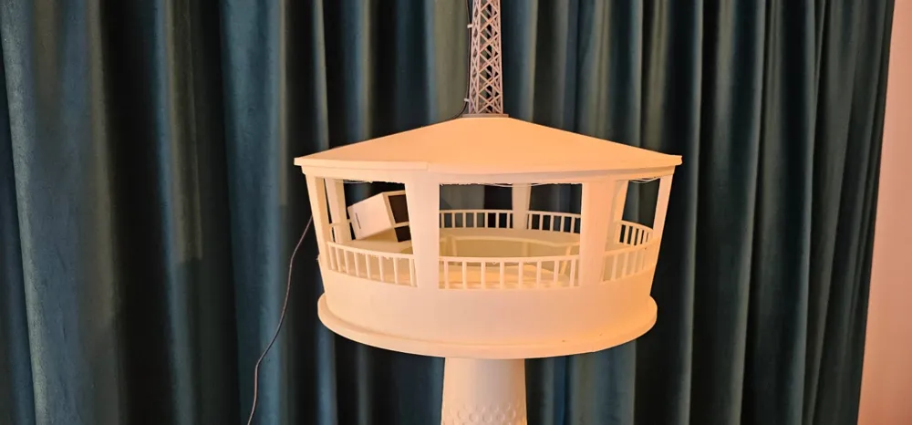 ATC - Modular Air Traffic Control Tower 1.4 m - Free 3D Print Model ...