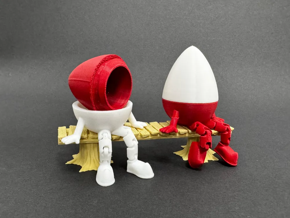 Articulated Easter Egg Container by IrealityMakerWorld: Download Free ...