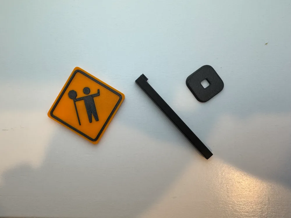 Construction Signs - US Road Mini Signs - Free 3D Print Model - MakerWorld