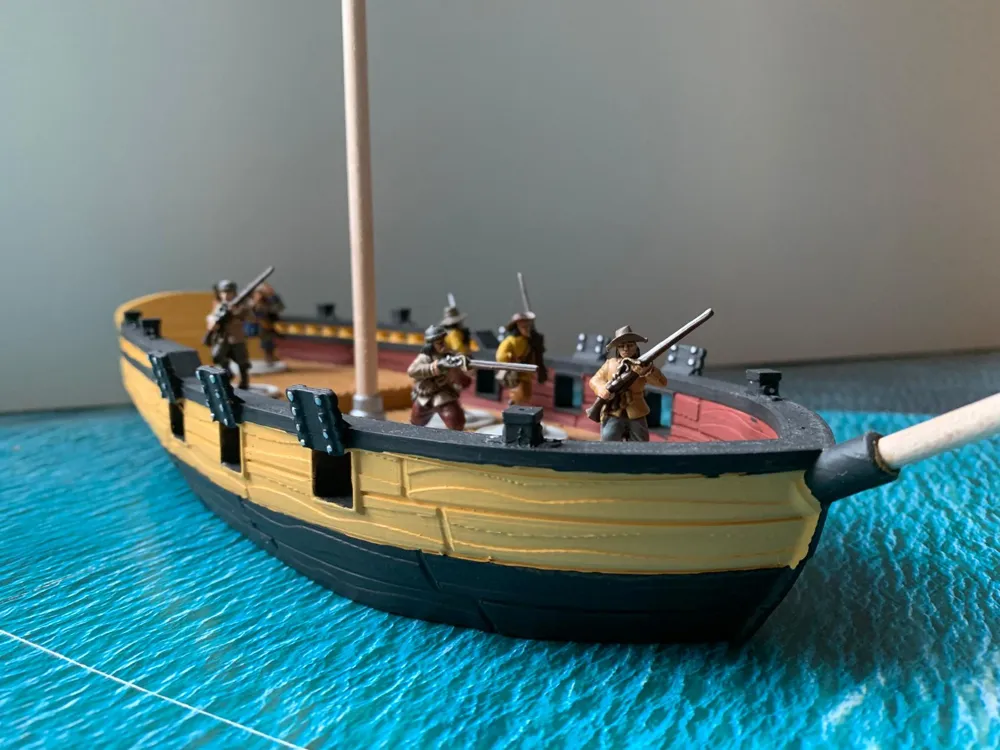 The Sloop (pirate ship) by Mo2408 MakerWorld: Download Free 3D Models