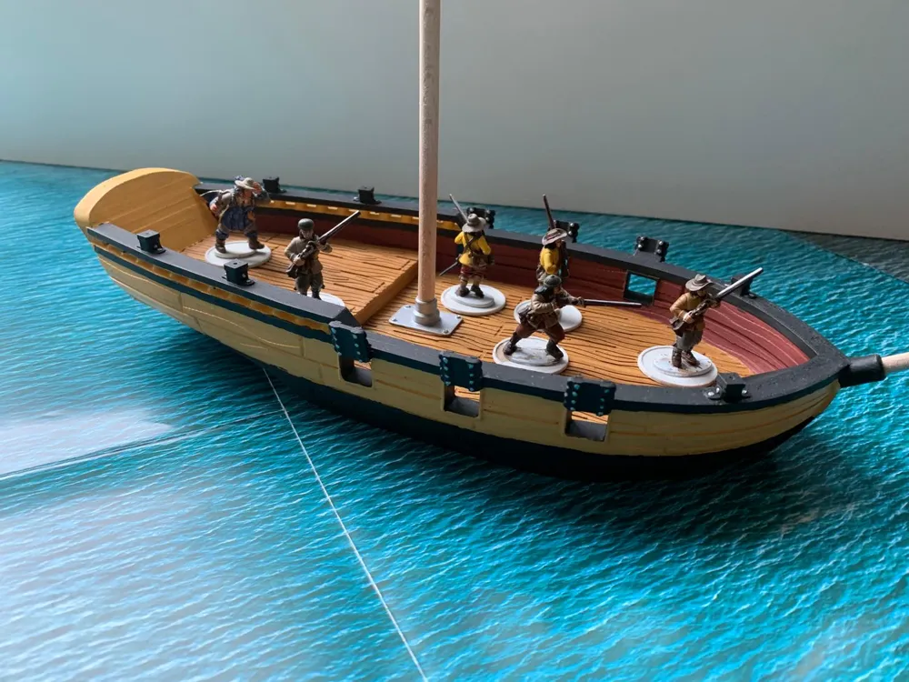 The Sloop (pirate ship) by Mo2408 MakerWorld: Download Free 3D Models